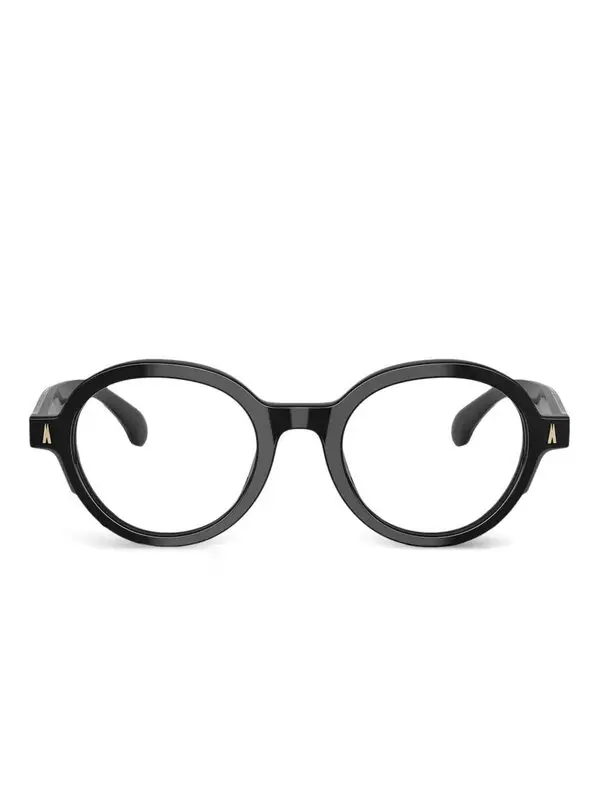 Moncler Round-frame Glasses - Black
