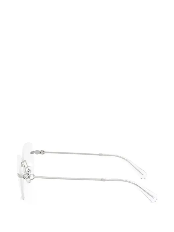 SWAROVSKI Oval Frame Glasses