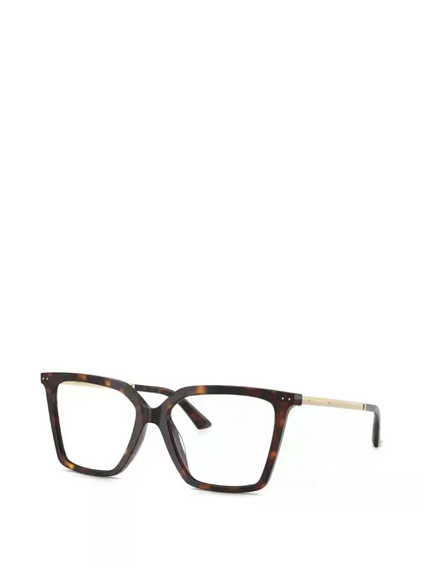 JIMMY CHOO Geometric Frame Eyeglasses
