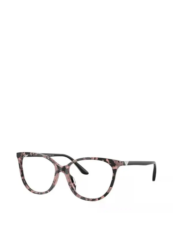 Emporio Armani Geometric Frame Glasses