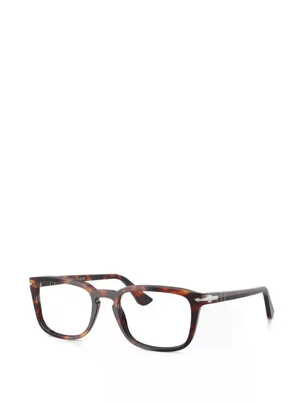 Persol Full Rim Square Frame Eyeglasses