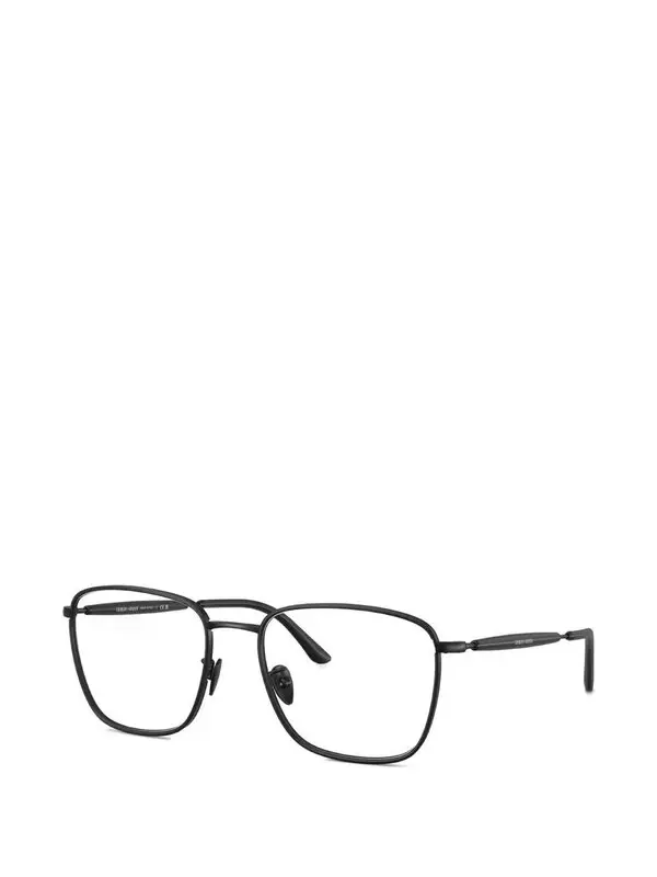 Giorgio Armani Square Frame Eyeglasses - Black