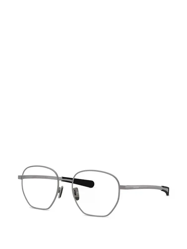 Moncler Geometric Frame Eyeglasses