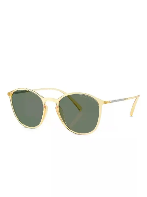 Giorgio Armani Round Frame Sunglasses