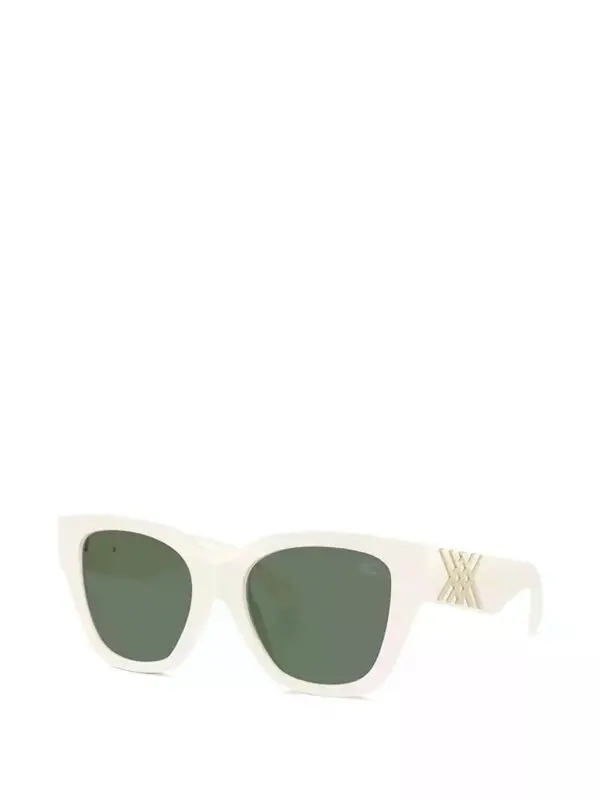 Burberry Logo-plaque Square-frame Sunglasses