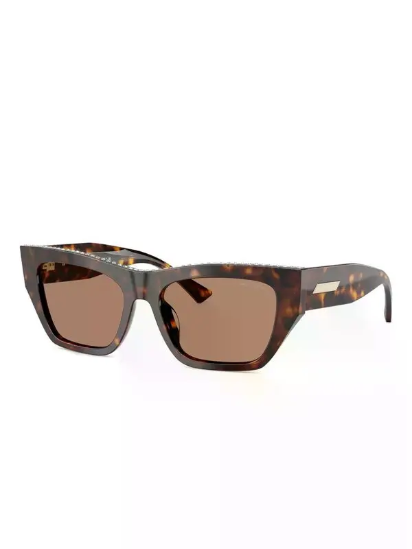 JIMMY CHOO Crystal-embellished Sunglasses