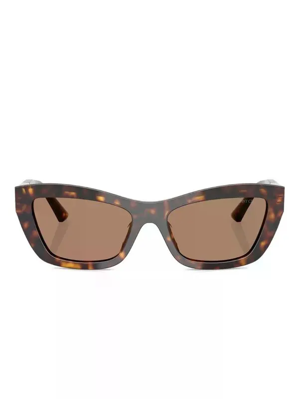 JIMMY CHOO Tortoiseshell Cat-eye Sunglasses