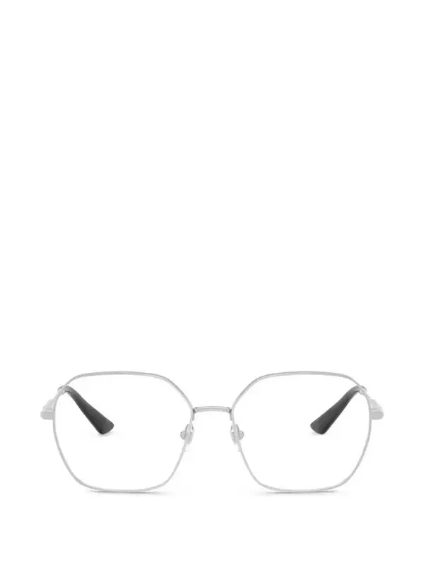 Versace Geometric Frame Eyeglasses
