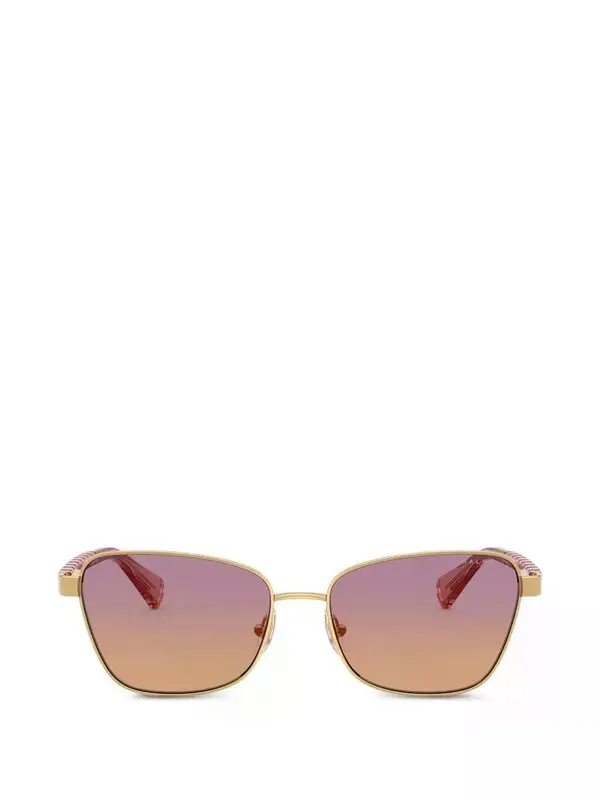 POLO RALPH LAUREN EYEWEAR Shiny Square Sunglasses