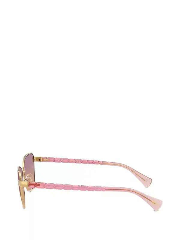 POLO RALPH LAUREN EYEWEAR Shiny Square Sunglasses