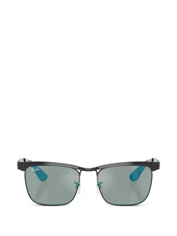 Ray-ban Wayfarer Deluxe Square Frame Sunglasses - Black
