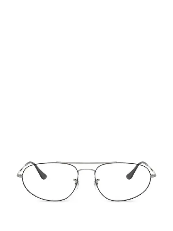 Ray-ban Round Metal Eyeglasses - Black