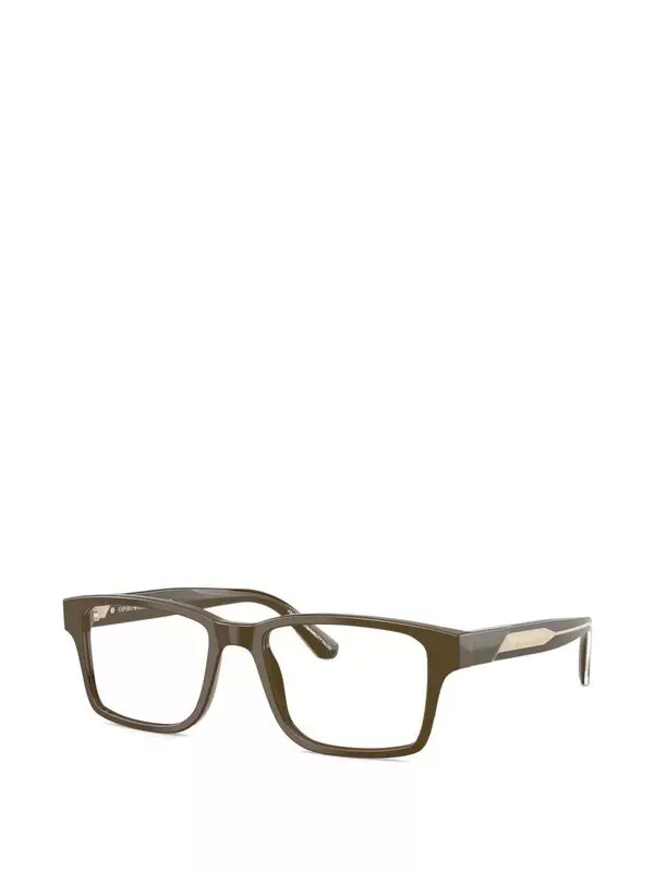 Emporio Armani Square Frame Eyeglasses