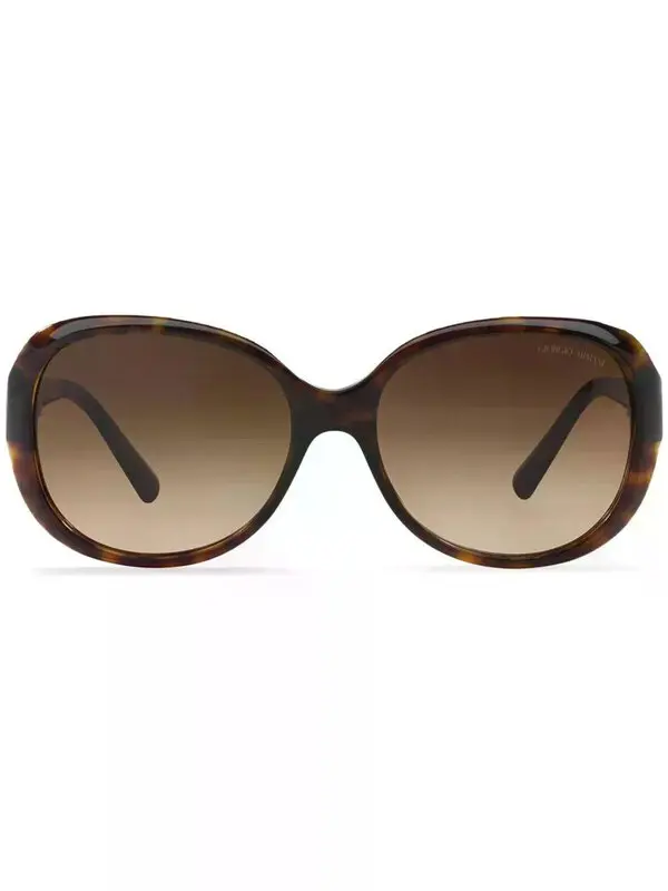 Giorgio Armani Oversized-frame Sunglasses - Brown