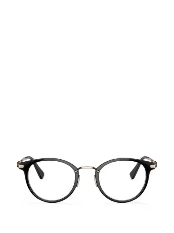 COACH Round Frame Eyeglasses - Black