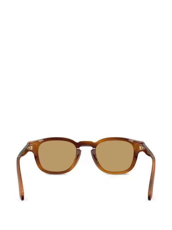Giorgio Armani Round Frame Sunglasses