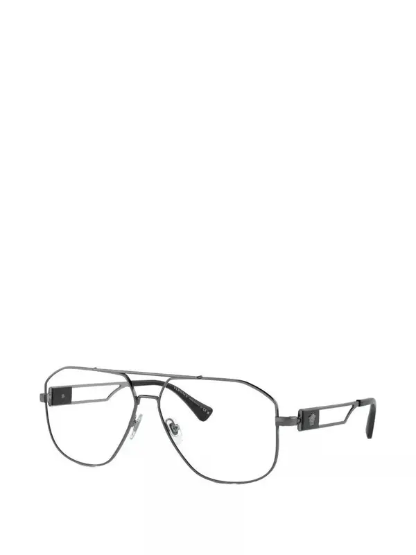 Versace Medusa Logo Pilot Frame Glasses