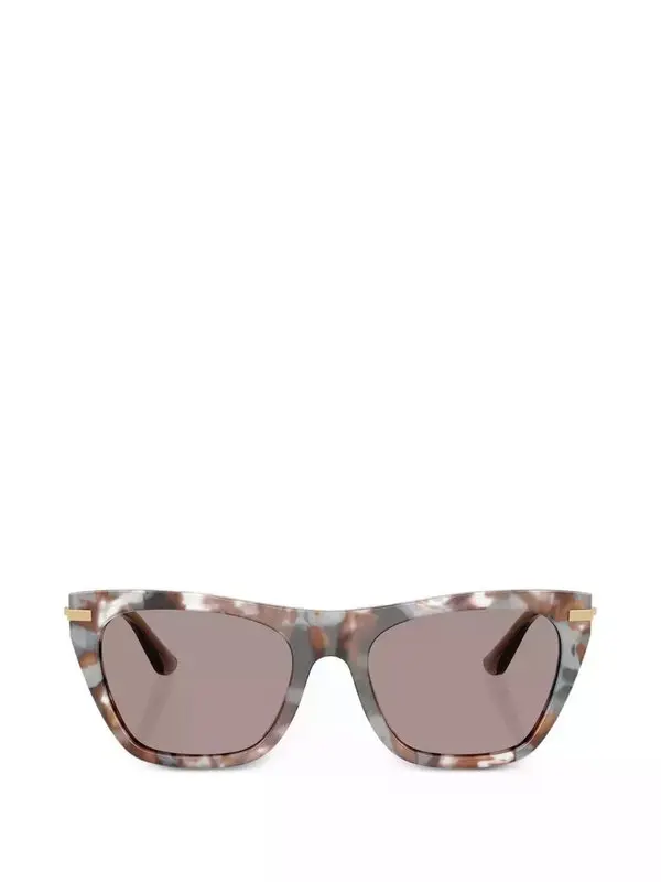 Dolce & Gabbana Tortoiseshell-effect Cat-eye Sunglasses