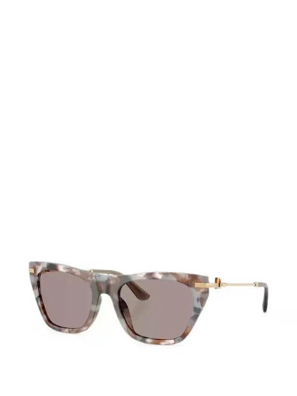 Dolce & Gabbana Tortoiseshell-effect Cat-eye Sunglasses