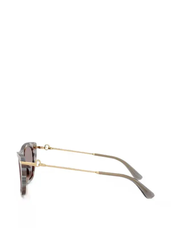 Dolce & Gabbana Tortoiseshell-effect Cat-eye Sunglasses