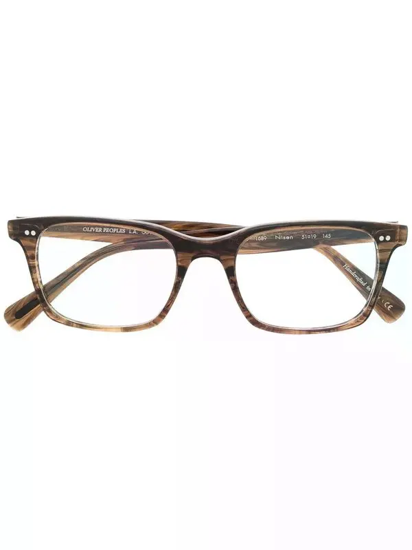 Oliver Spencer Nisen Square-frame Glasses