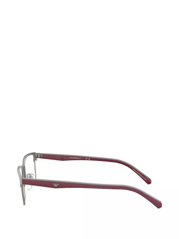 Emporio Armani Rectangle Frame Eyeglasses