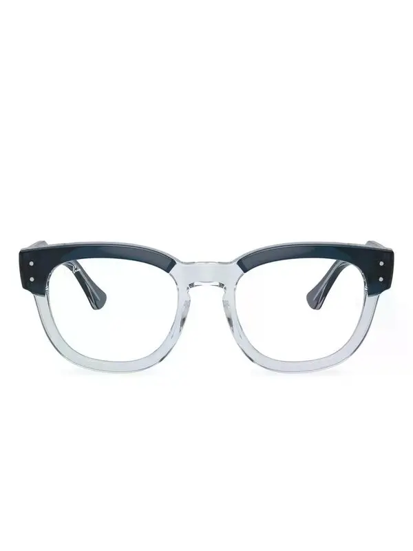 Ray-ban Mega Hawkeye Square-frame Glasses - Black