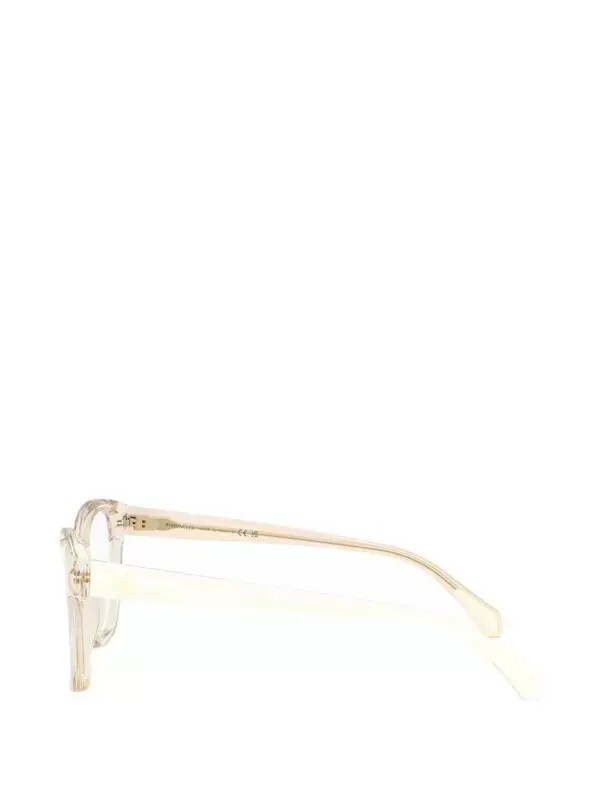 Moncler Geometric Frame Eyeglasses