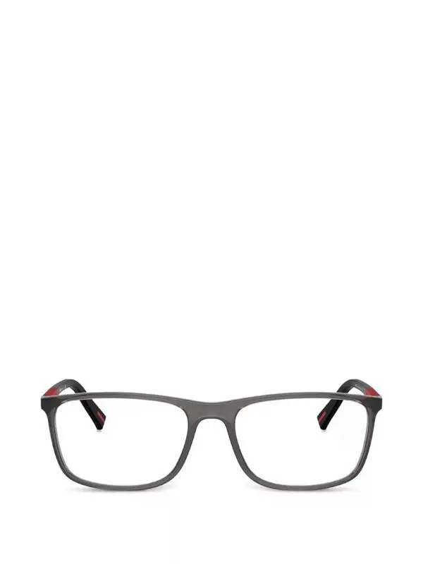 Prada Rectangle-frame Glasses - Grey