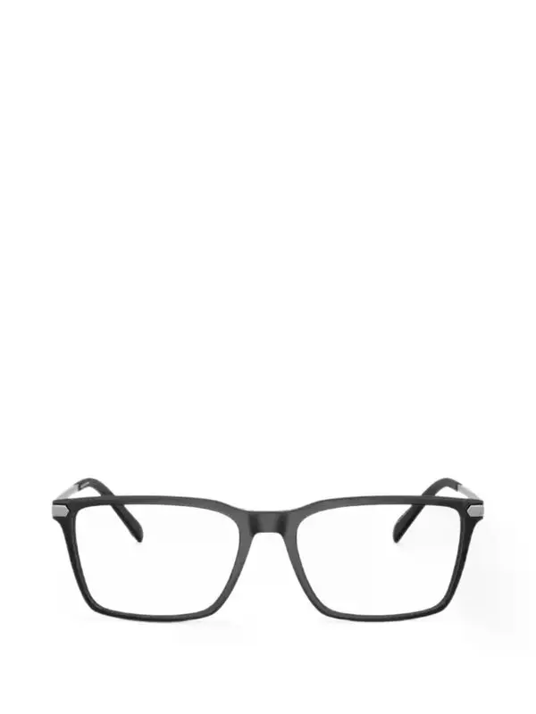 Armani Exchange Matte-finish Rectangle-frame Glasses