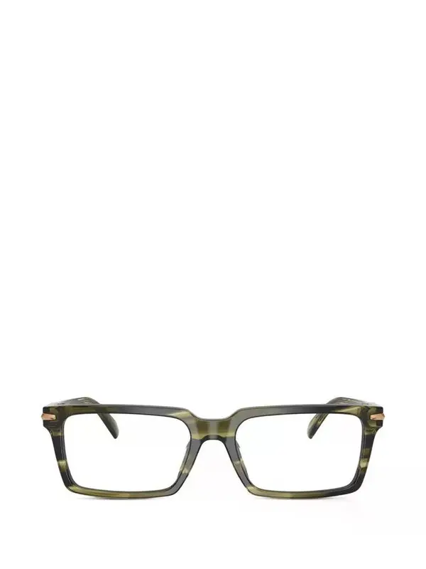 Michael Kors Horn Square-frame Glasses - Green