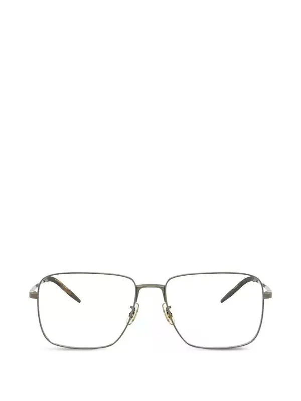 Oliver Spencer Welston Square Frame Glasses - Grey