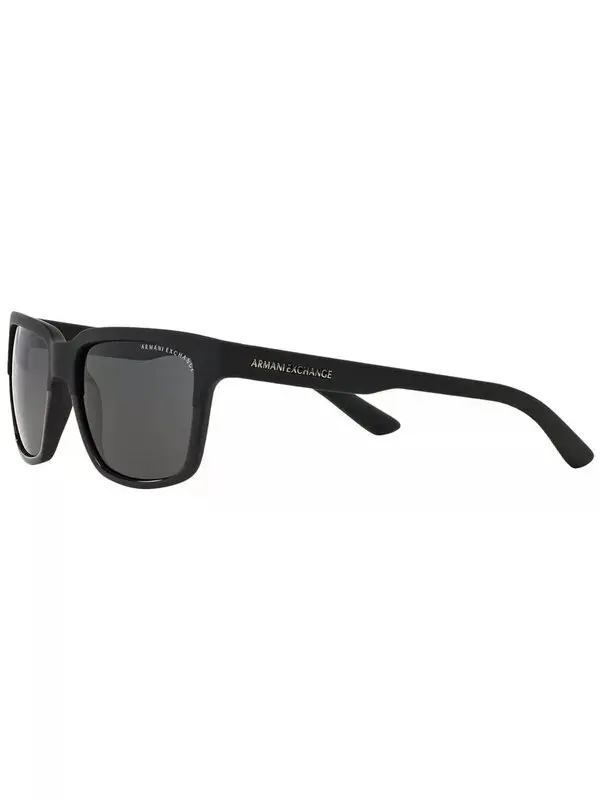 Armani Exchange Square Sunglasses - Black