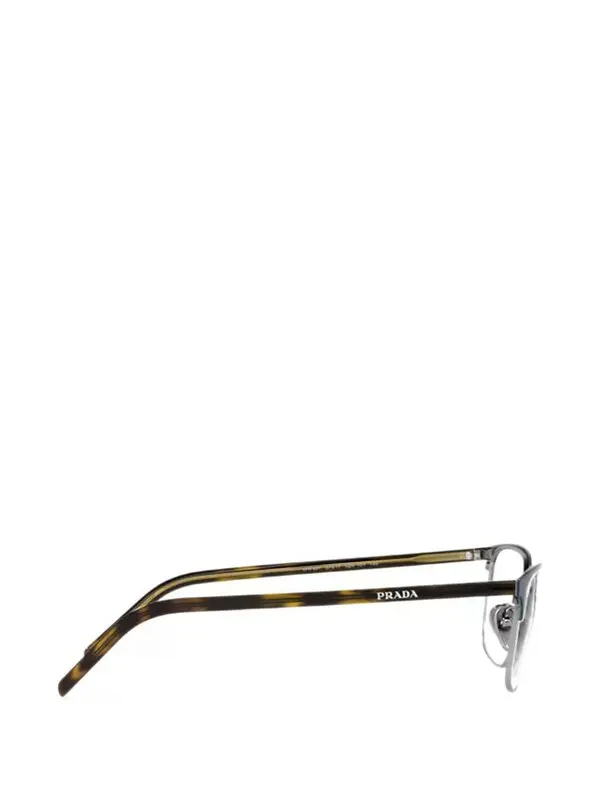 Prada Pr 66yv Rectangle-frame Glasses