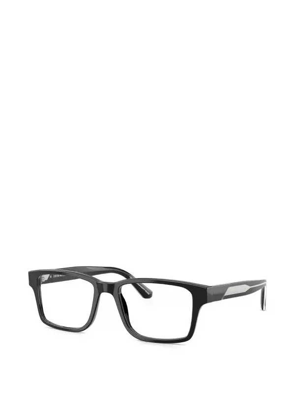 Emporio Armani Rectangle Frame Eyeglasses
