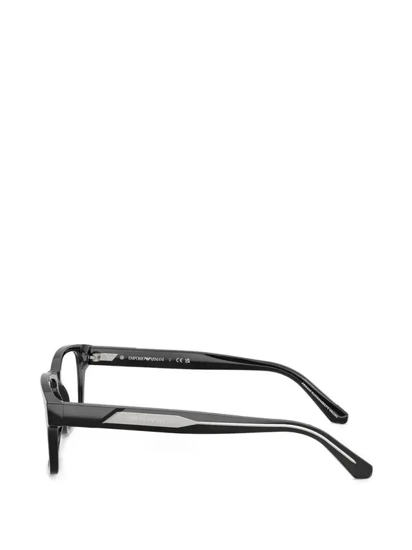 Emporio Armani Rectangle Frame Eyeglasses