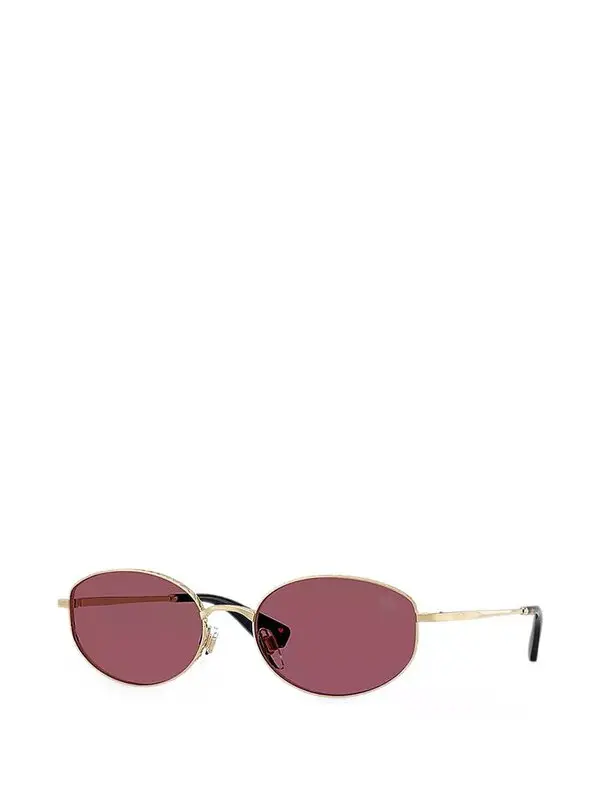Burberry Oval-frame Sunglasses