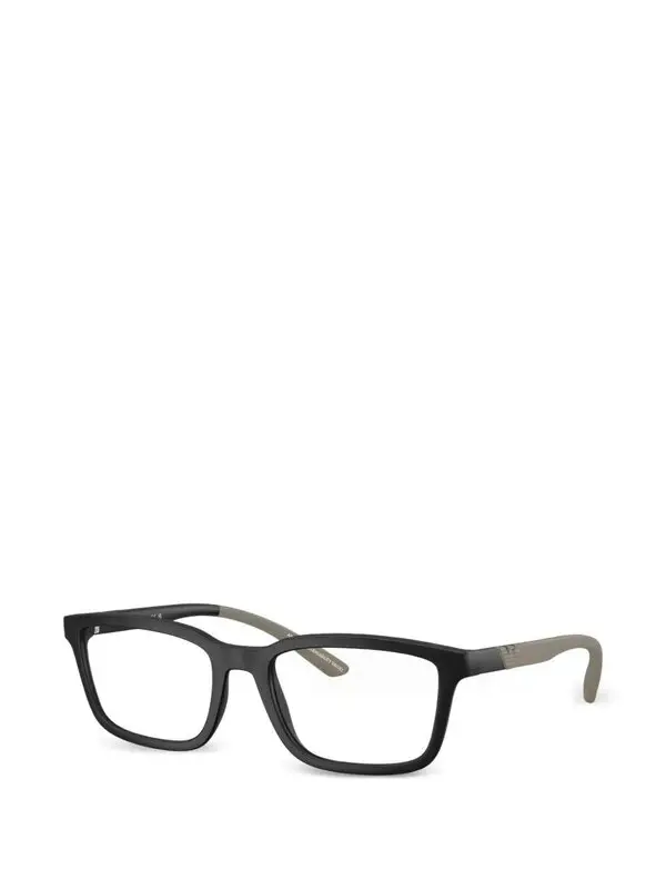 Emporio Armani Rectangle-frame Glasses