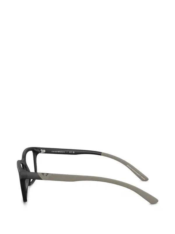Emporio Armani Rectangle-frame Glasses