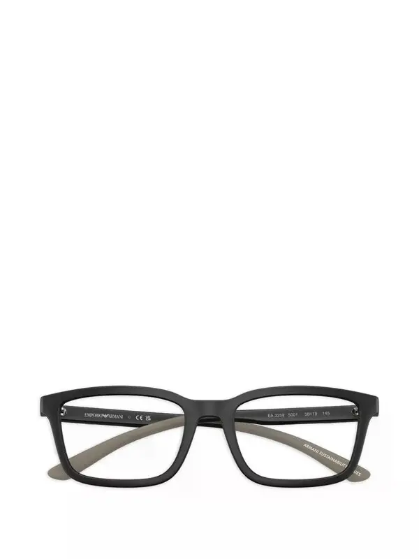 Emporio Armani Rectangle-frame Glasses
