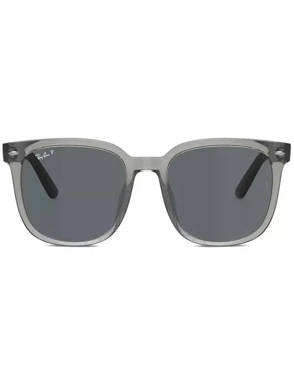 Ray-ban Transparent Square-frame Sunglasses - Grey