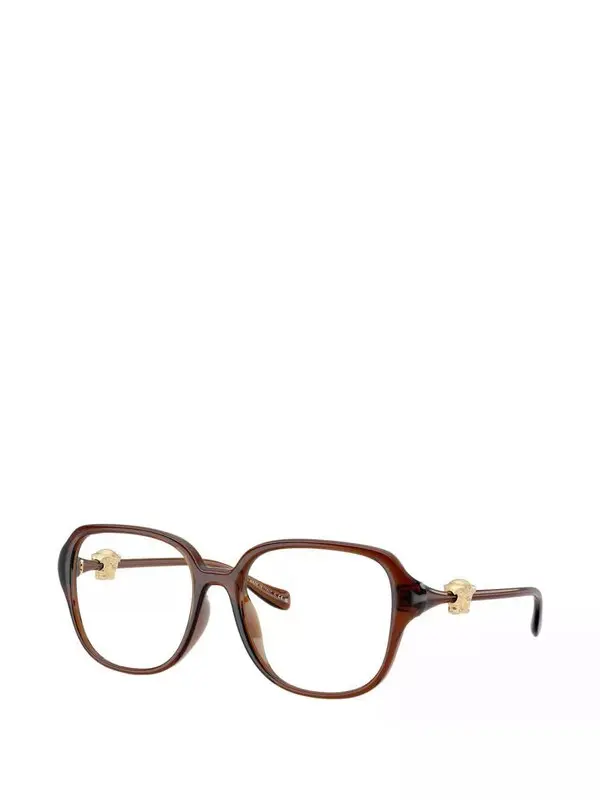 Versace Coach Round Frame Sunglasses - Brown