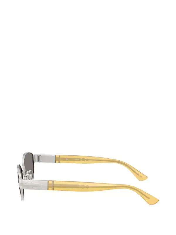Persol Oval Frame Sunglasses - Silver