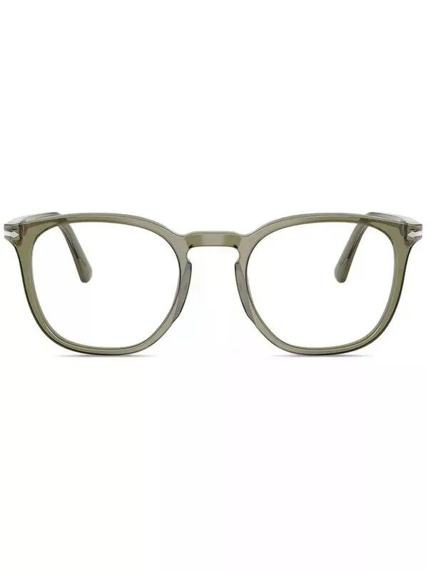 Persol Round Frame Eyeglasses - Green