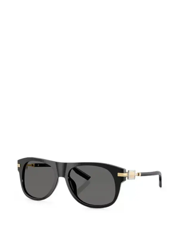 Dolce & Gabbana Rectangle-frame Sunglasses - Black