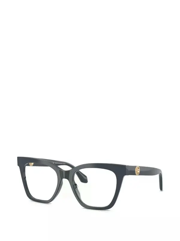Giorgio Armani Square-frame Glasses - Blue