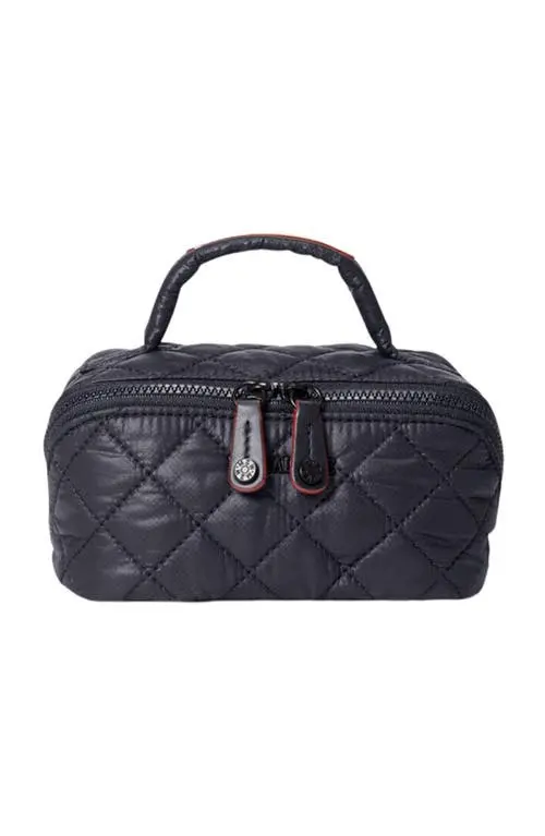 Mz Wallace Mini Accordion Cosmetics Case - Black
