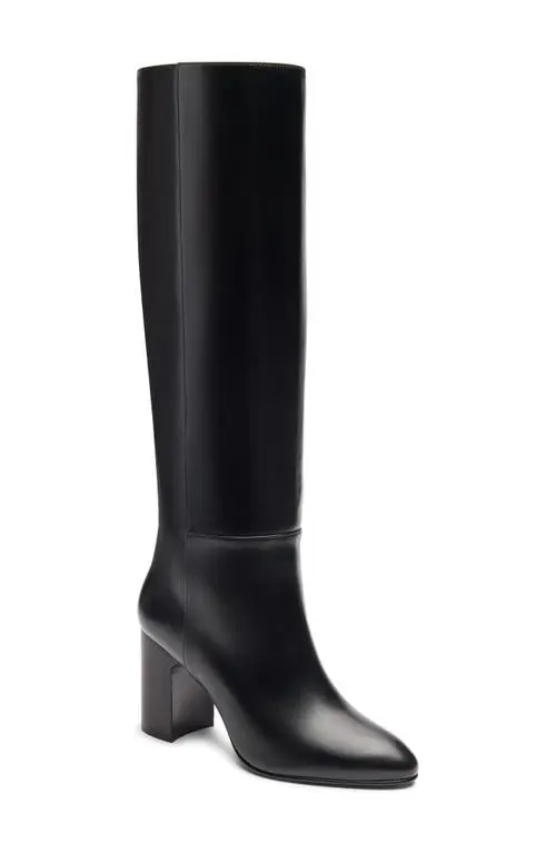 STUART WEITZMAN Mulberry Knee High Boot - Black Leather