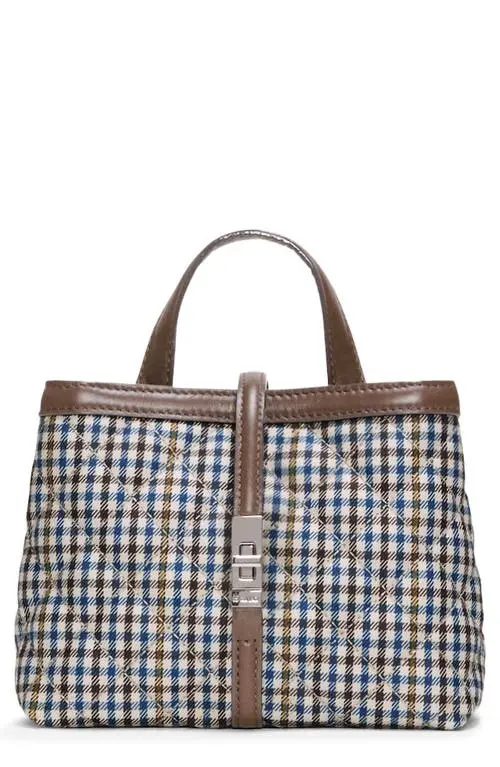 Mz Wallace Mini Astor Top Handle Bag - Heritage Check