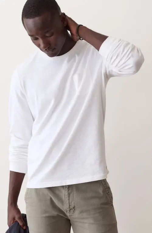 Marine Layer Luxe Slub Long Sleeve Pocket T-shirt